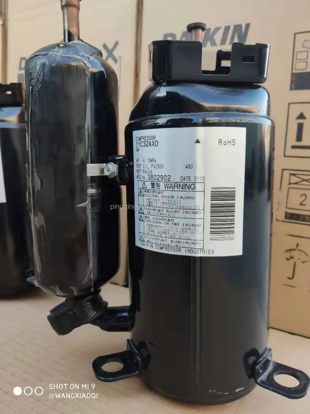 R410A Rotary Inverter Compressor Dai-kin 79800 BTU, Portable AC Power ...