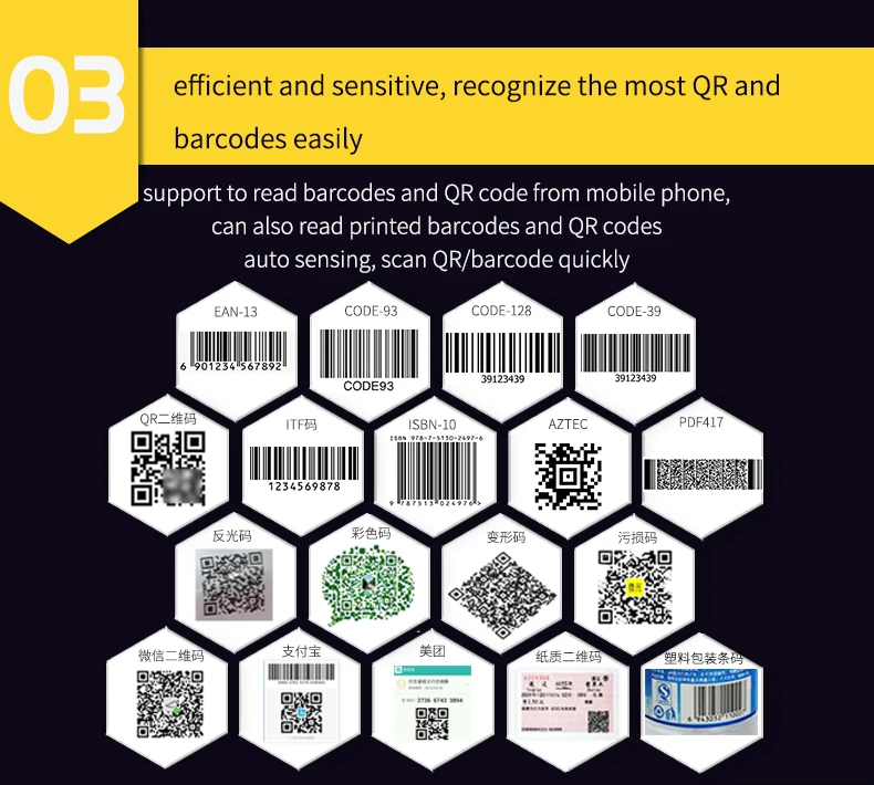 C900 series embedded IP54 qr code reader module wiegand RS232 RS485 ...