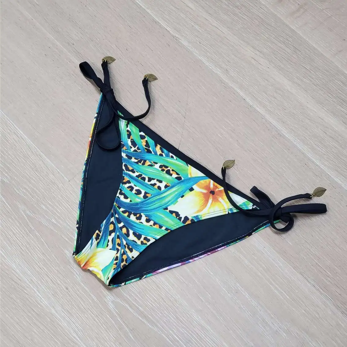 Women Sexy Printed Adjustable Strap On Side For Bikini Bottom String ...