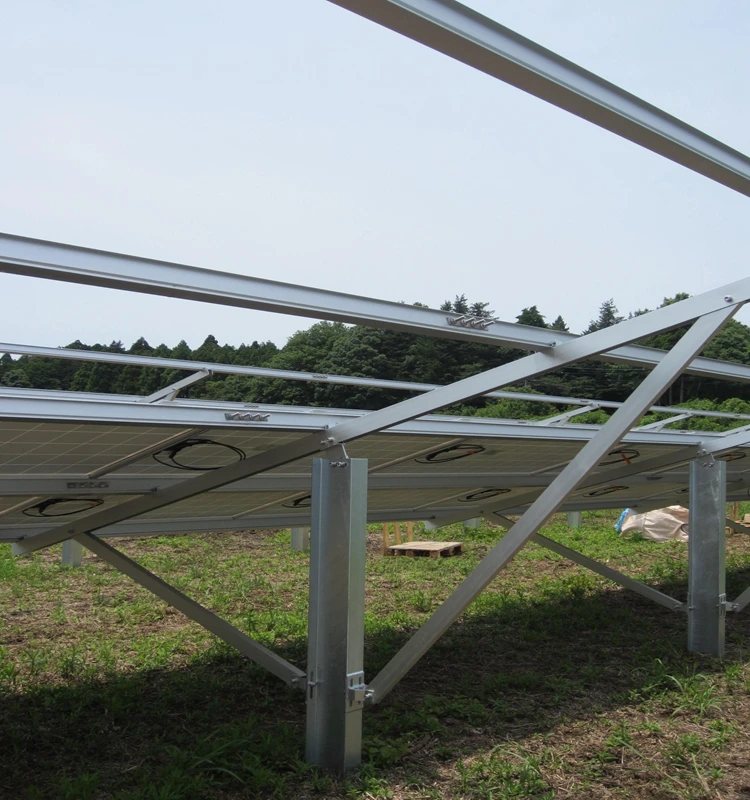 1MW 3MW Solar Power Farm Single Post Aluminum Ground Mounting Structure ...