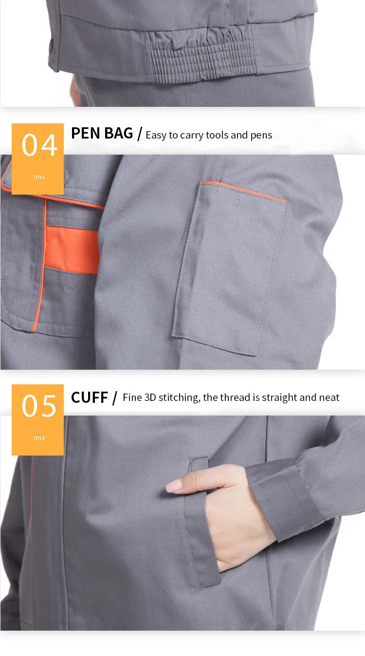 High Quality Men's Construction Work Jacket and Pants