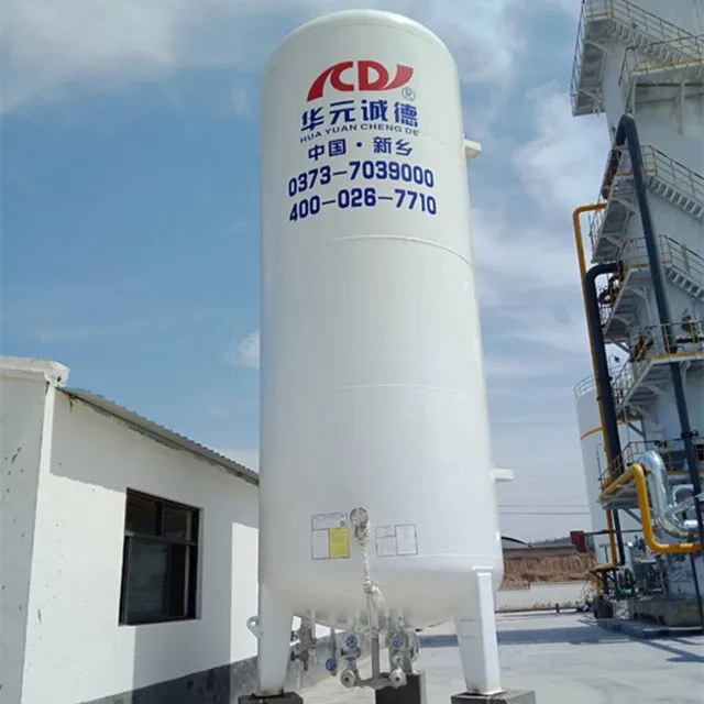 Bulk Oxygen Tank Hospital Oxygen Tanks 10m3 Liquid Oxygen Storage Tank ...