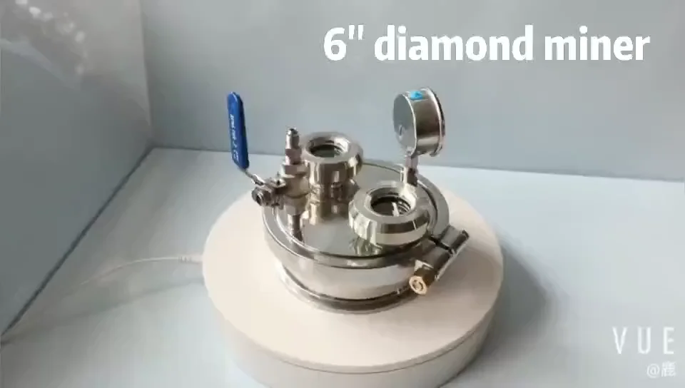 Diamond Miner With Sight Glass Solvent Diamonds Extraction Diamond ...