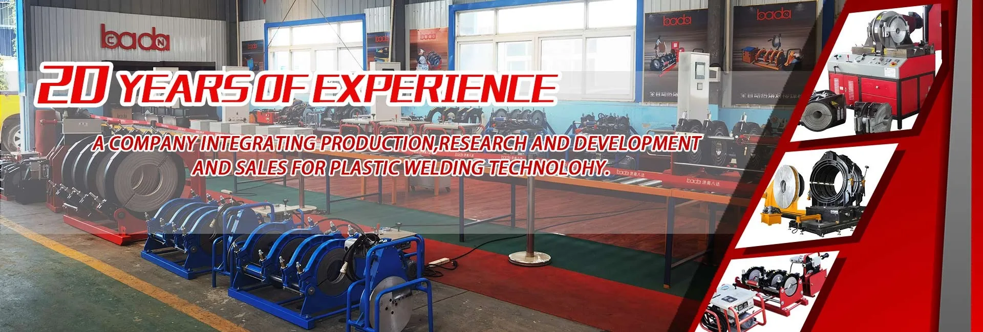 Jinan Bada Plastic Pipe Welding Equipment Co., Ltd. - HDPE Pipe Butt ...
