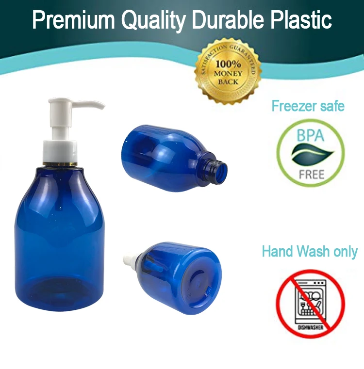 Bpa Free 270ml 9oz Clear Empty Pet Dish Wash Container/wash Hand ...