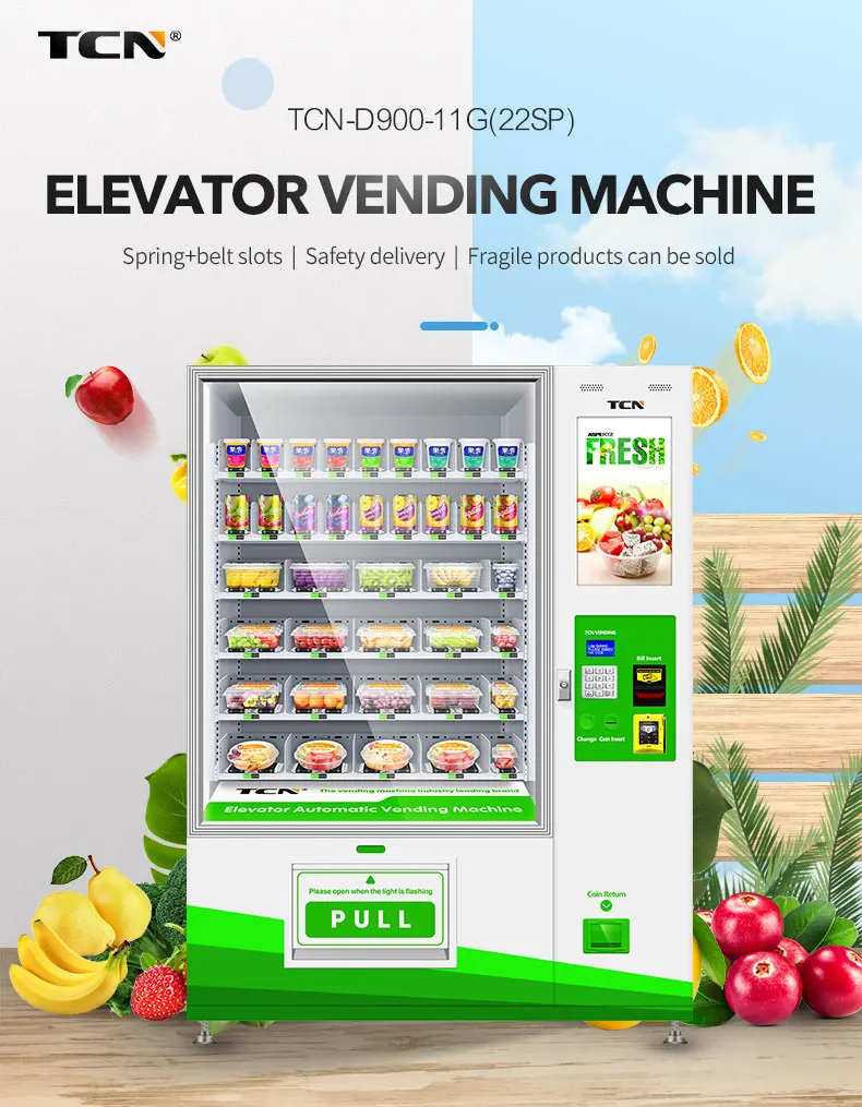 2020 Intelligent Refrigerated Belt Convey Smoothie Vending Machine Milk ...