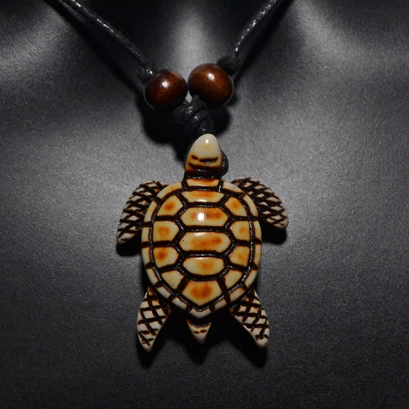 FX021 Sea Turtles Necklace - Retro Jewelry for Men & Women