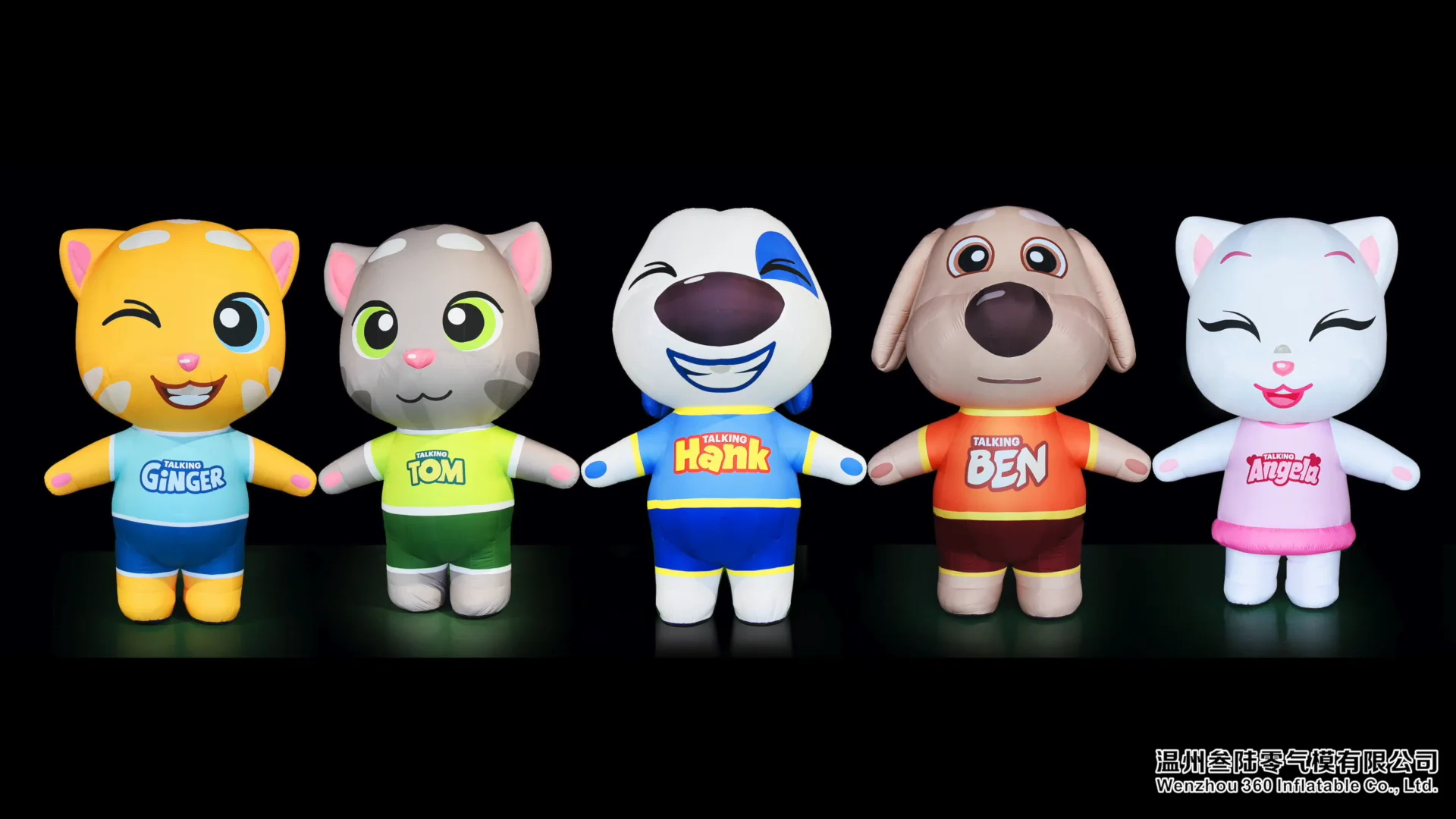 Outdoor Advertising Inflatable Animal Cartoon Costume Cat Girl ...