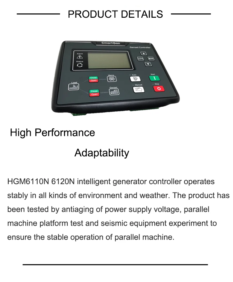 Smartgen Controller HGM6120 - Intelligent Diesel Generator Set