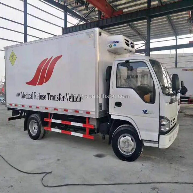 Customized 4x2 4x4 Cold Storage Van Refrigerator Truck Medical Refuse ...