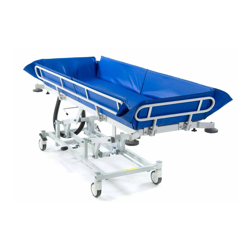 Hospital Aluminum Alloy Lifting Shower Trolley - Durable & Convenient