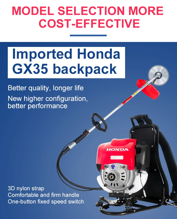 35.8cc 1.2kw/1.6hp Original Honda Gx35 Engine Brush Cutter Trimmer Cutting Machines - Buy Honda ...