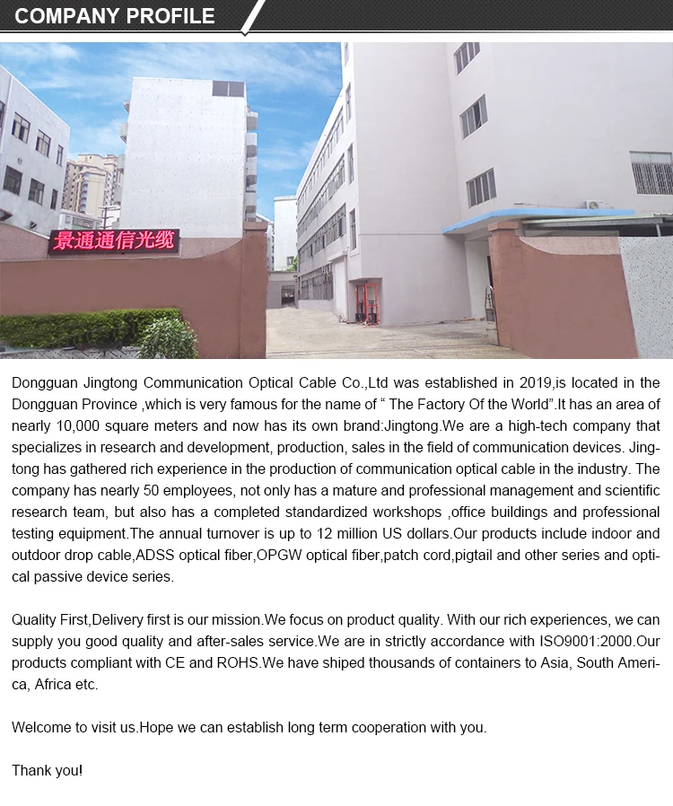 Gyts Fiber Cable - 4 Core Single Mode G652D Optical Cable