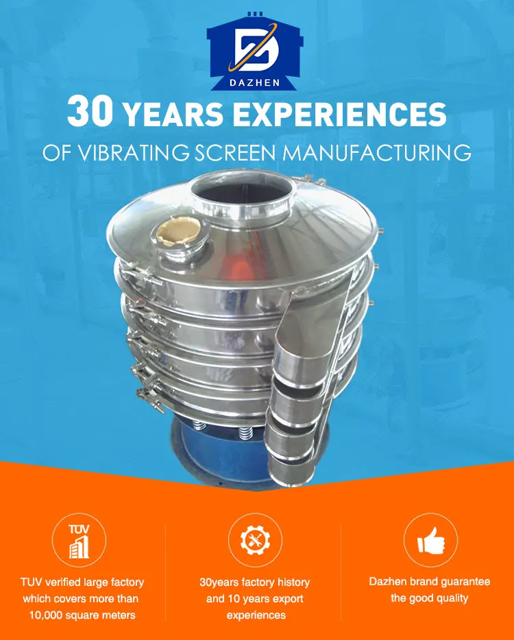 Circular Vibratory Screening Sieving Grading Machine For Food ...