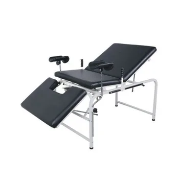 Manual Medical Equipment Gynecology Table Exam Table With Stirrups ...