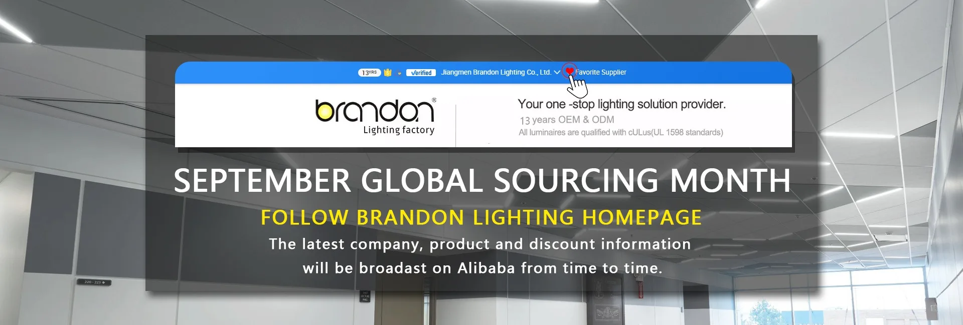 Jiangmen Brandon Lighting Co., Ltd. - Lighting Fixtures (High Bay Light ...
