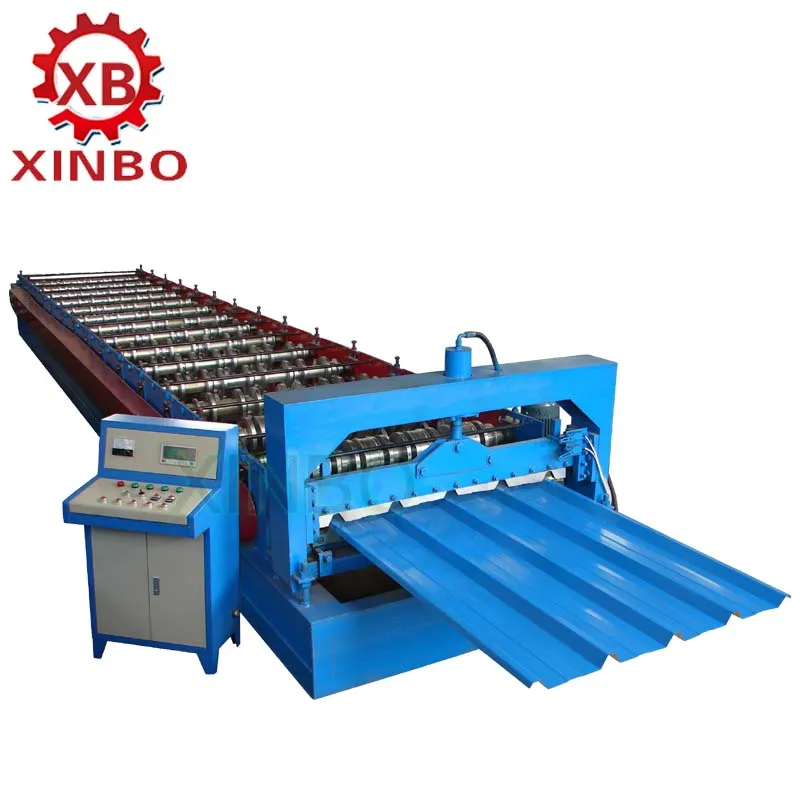 Galvanized Coat Metal Tole Roof Tile Sheet Mill Corrugated Rib R Panel ...