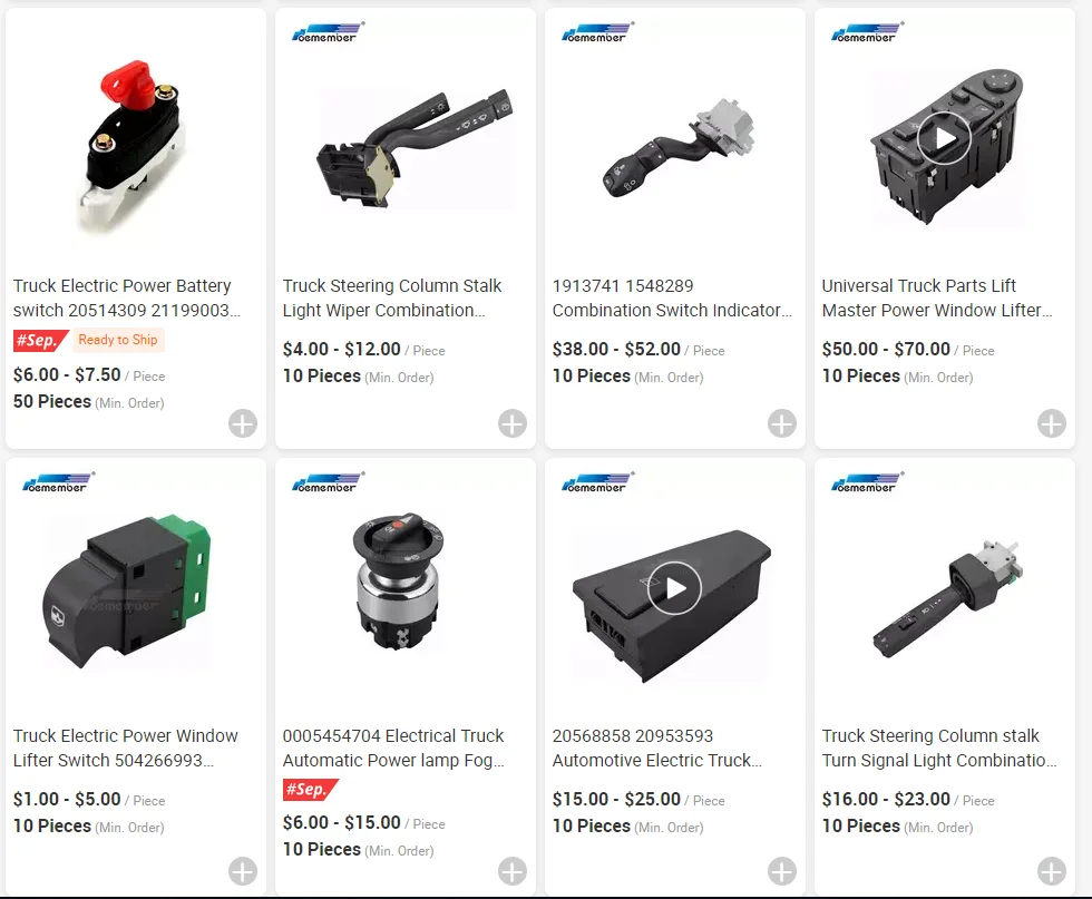 Electric Switch Master Button Control Windows Switches Door Lock Truck ...