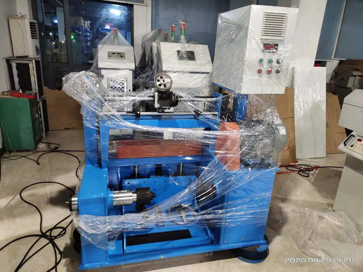 630 Japanese-style Magnetic Powder Tension Wire Pay-off Racks Dual ...