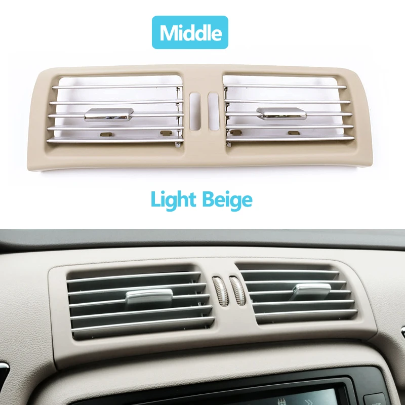 Accesorios para coche, cubierta de salida de rejillas de ventilación de ...