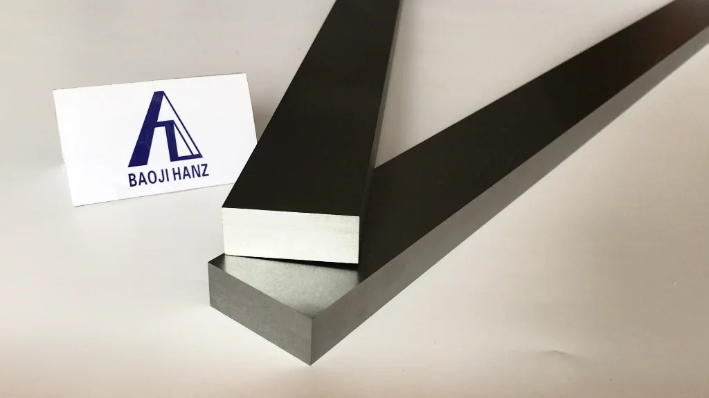 Grade5 Ti6al4v Titanium Flat Bar Titanium Square Bars - Buy Titanium ...