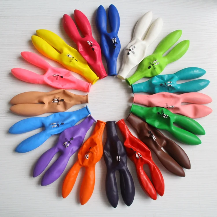 Special Carton Bunny Rabbit Shaped Latex Balloons Philippines