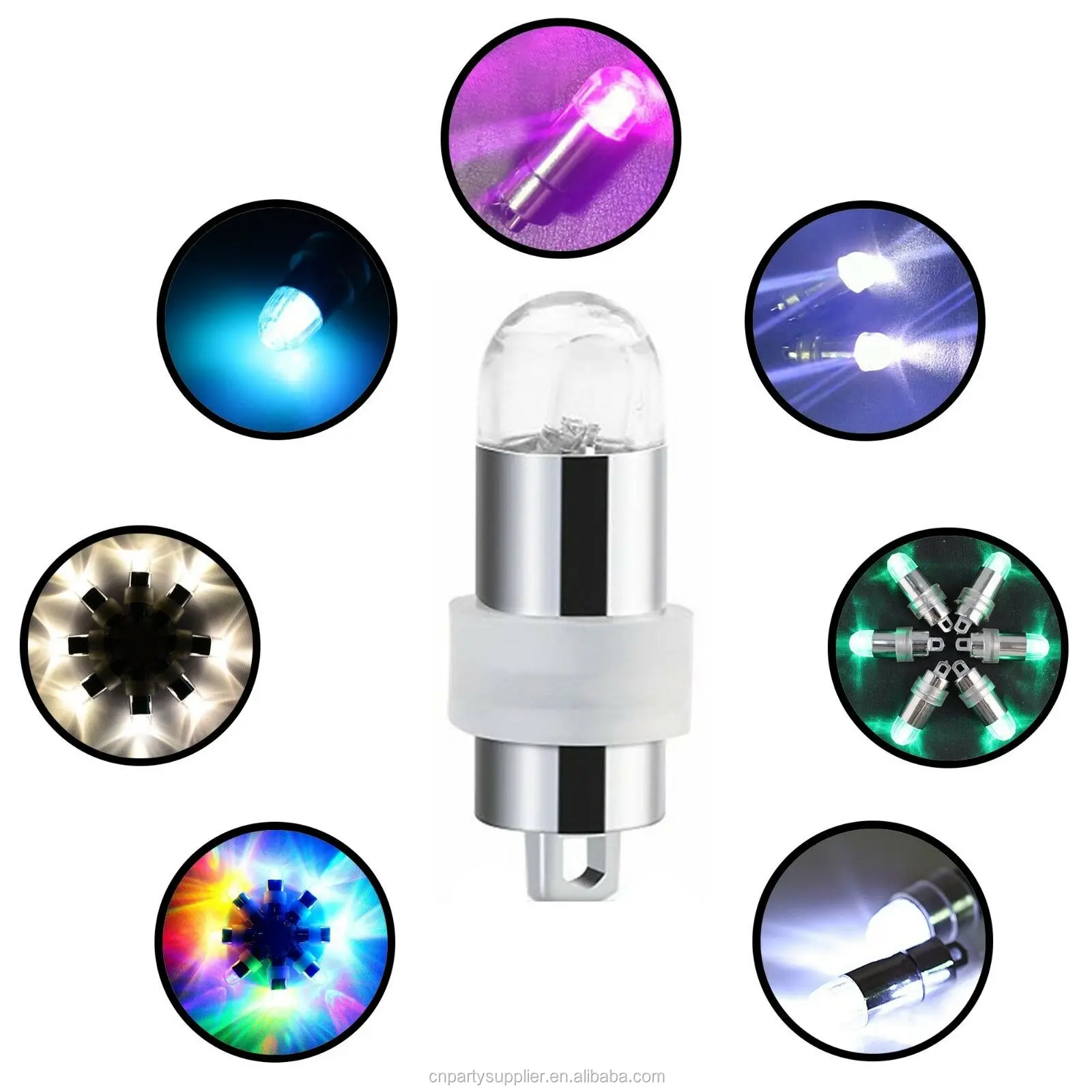 Multicolor LED Submersible Waterproof Mini Blinking Lights
