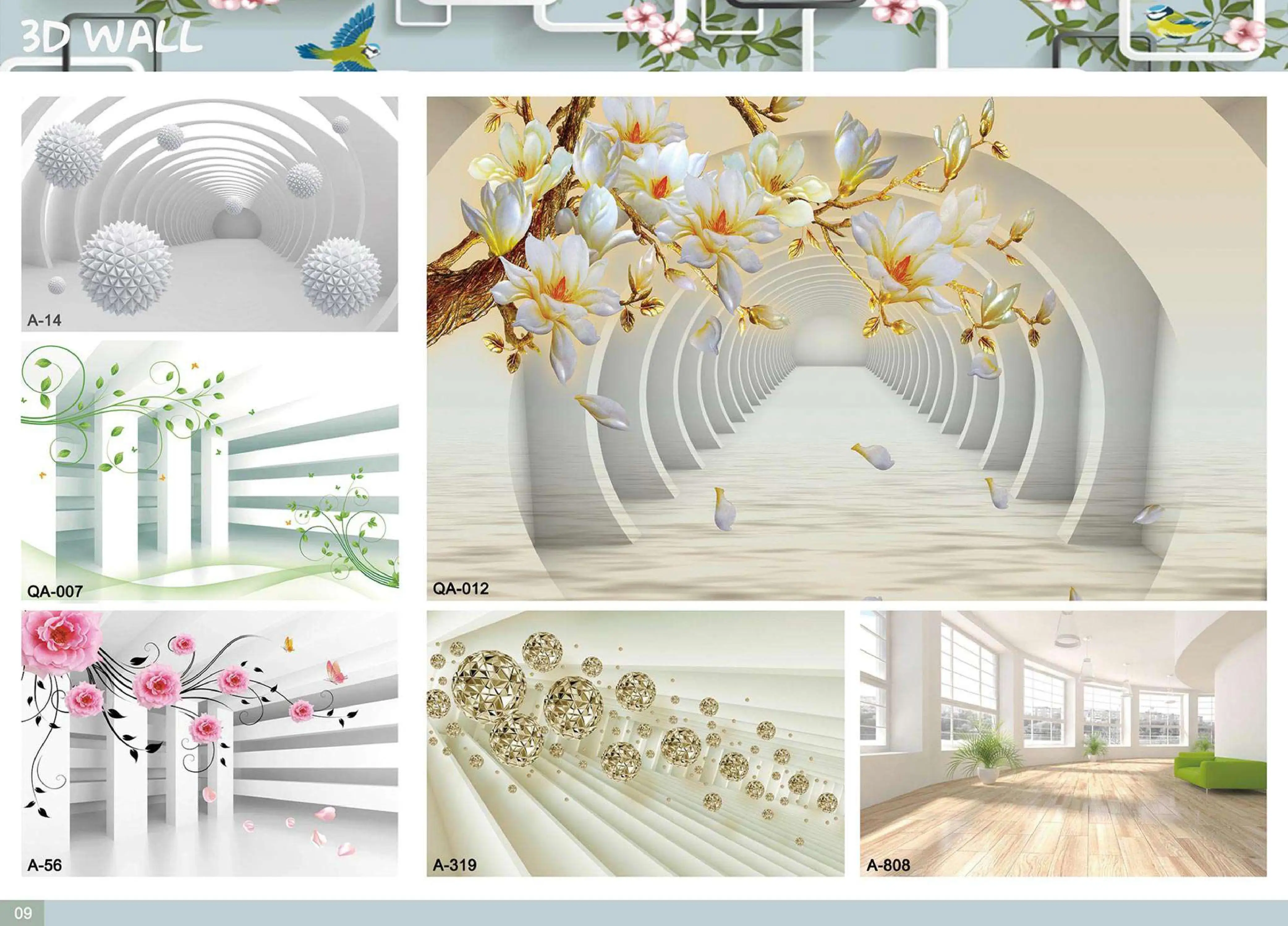 Custom Made 5D Photo Wallpaper - 8D Wall Murals for Home