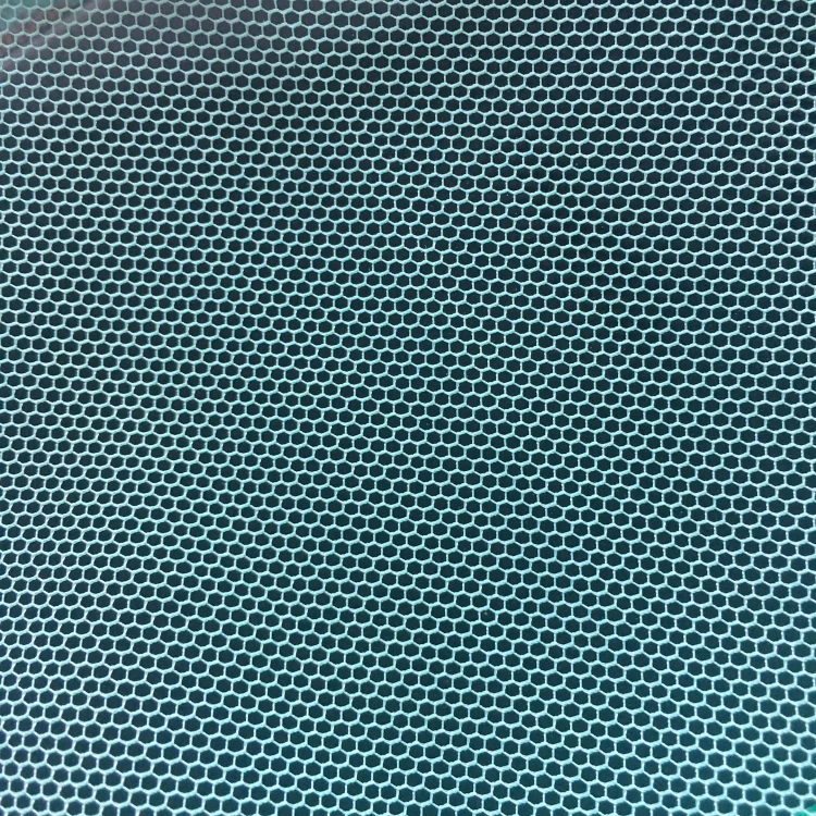 HG6194 Home Textile - 100% Polyester Hexagonal Mesh Fabric