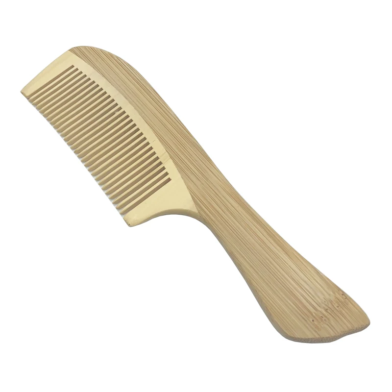 High Quality Fancy Bamboo Hair Comb With Long Handle - Buy Bamboo Comb ...