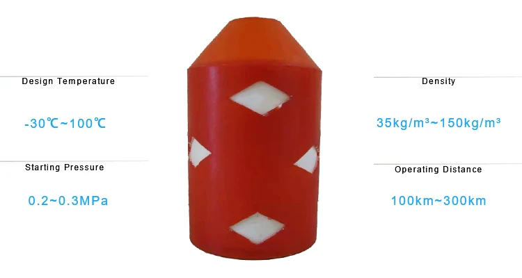 EMT Polyurethane Criss-Cross Polly Foam Pig - 2" to 60"