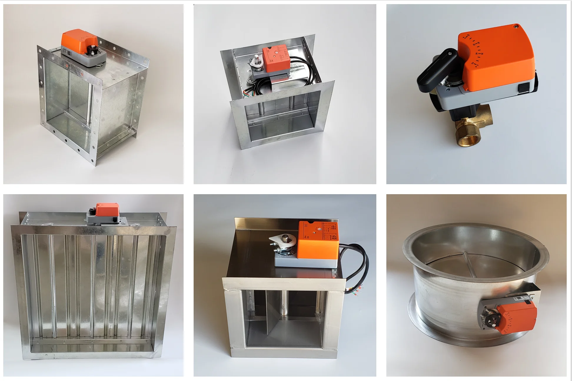 2nm Modulating Control 24v Ce Approval Motorized Damper Actuator 220v ...