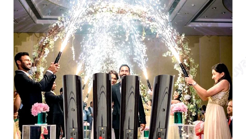 Hand Held Reusable Use The Normal Cold Pyro Ice Fountain Cold Pyro ...