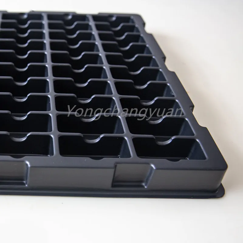 Thermoformed Plastic Component Storage ESD Tray for PCB Packaging