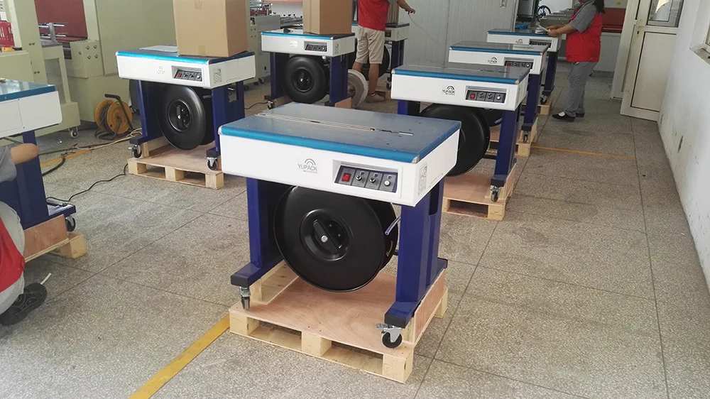 Electric Strapping Machine - Semi Auto Strapper with Double Motor