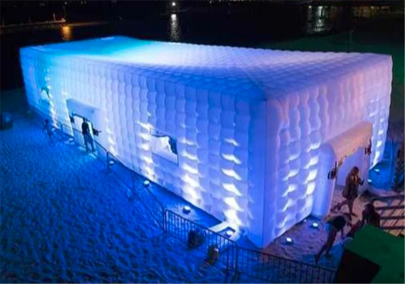 Large Outdoor Blow up Cube Wedding Party Inflatable Tent