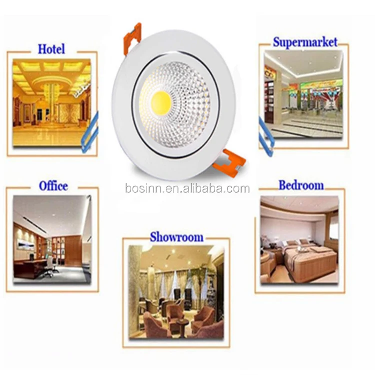 Efficient Lighting for Meeting Rooms - BOSINN Downlights