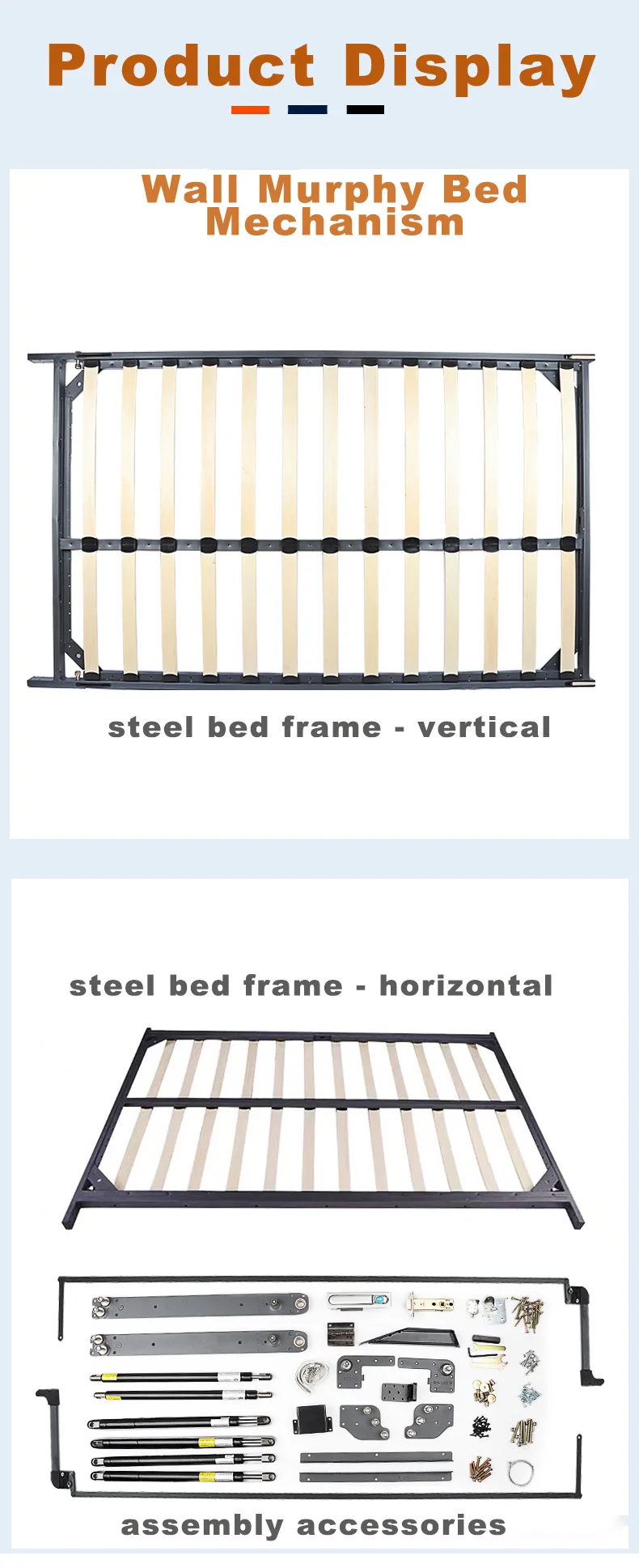 Hidden Murphy Bed Safety Lock - Space-Saving Solution