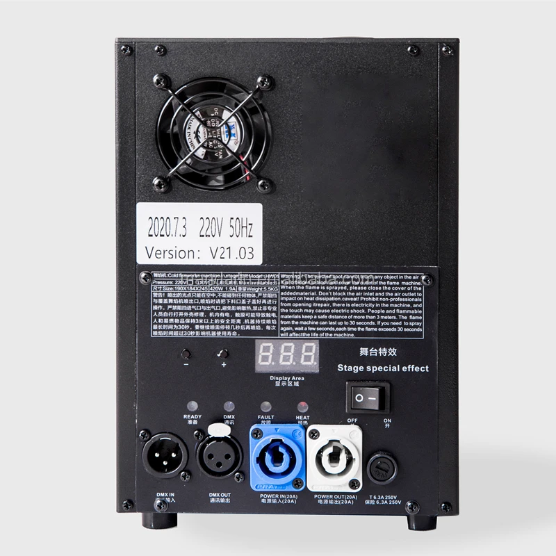 Pyrofeuer Electric Sparklers Machine for Weddings & Events