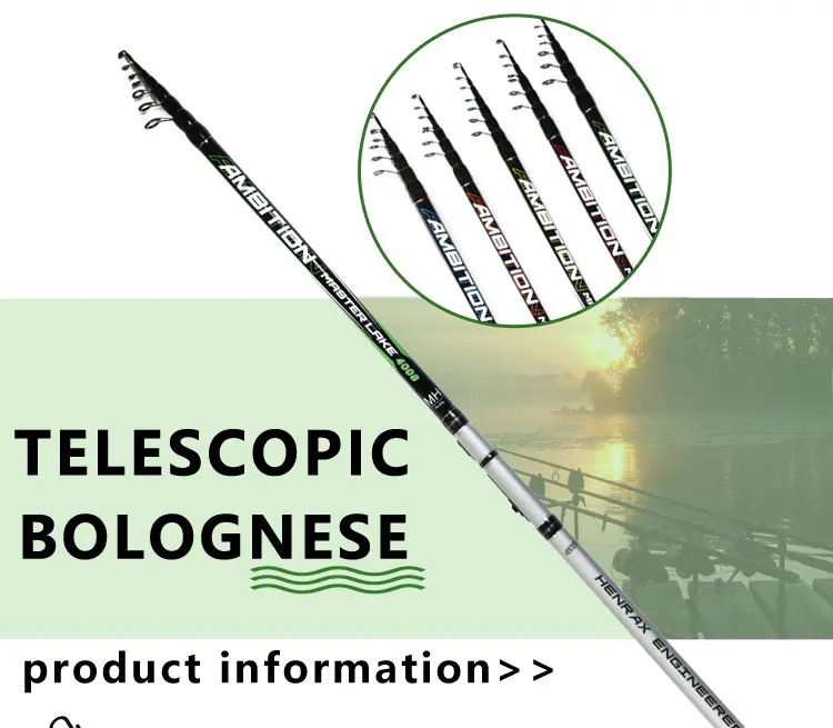 Fishing Rod Bolognese Fortexa Bass Tele Trout Sea Rod