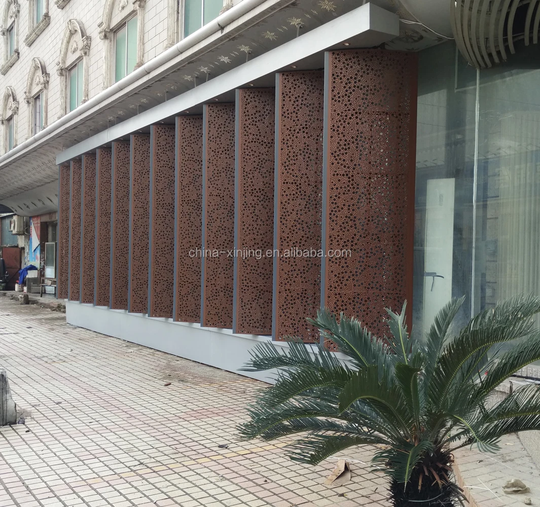 Motorized Rotatable Louver - Durable Aluminum Wall Solution
