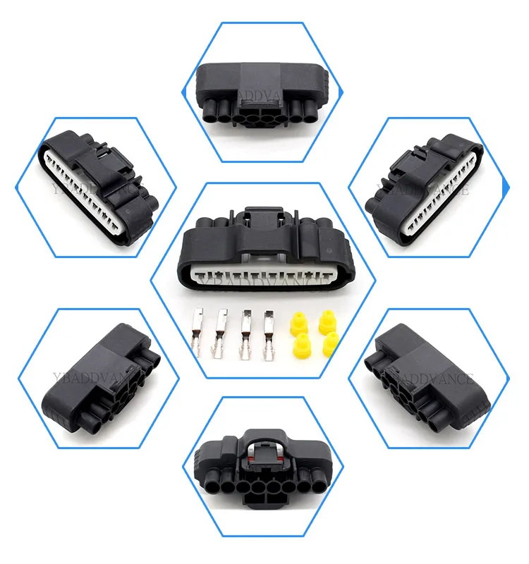 8 Way Female Accelerator Pedal Position Sensor Connector For Toyota ...