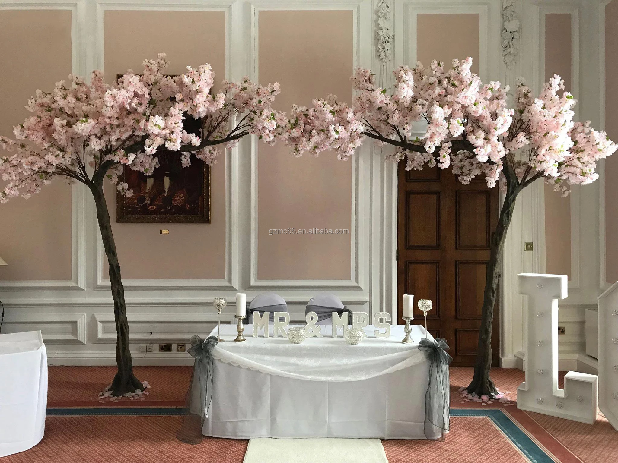 380cm Height Artificial Indoor Cherry Blossom Flower Tree Arches ...