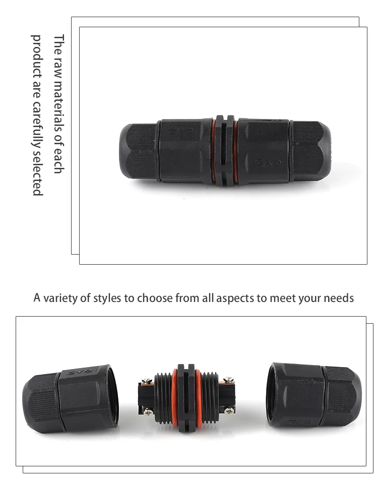 Ip68 Swimming Pool Light Ip68 Waterproof Connector 2 Pin Connector ...