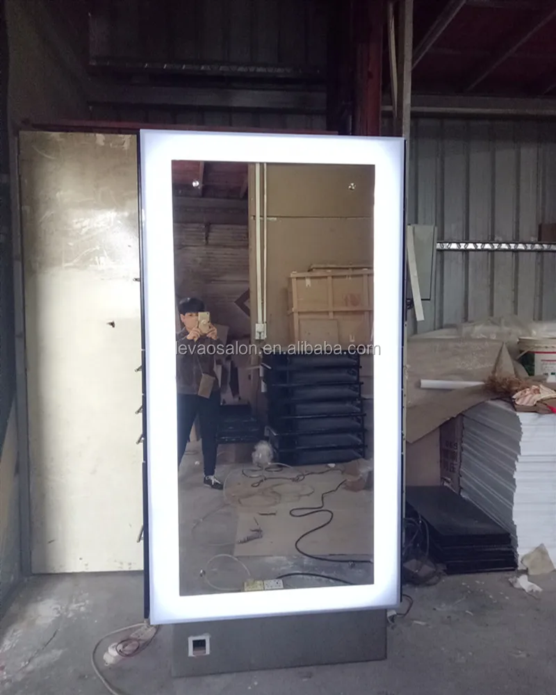 Beauty Salon Mirrors Styling Stations - Double Barber Mirror