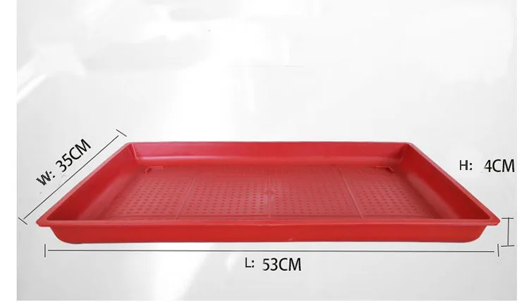 Chicken Feed Tray High Quality Plastic Chicken Farm Equipment Pp Square ...