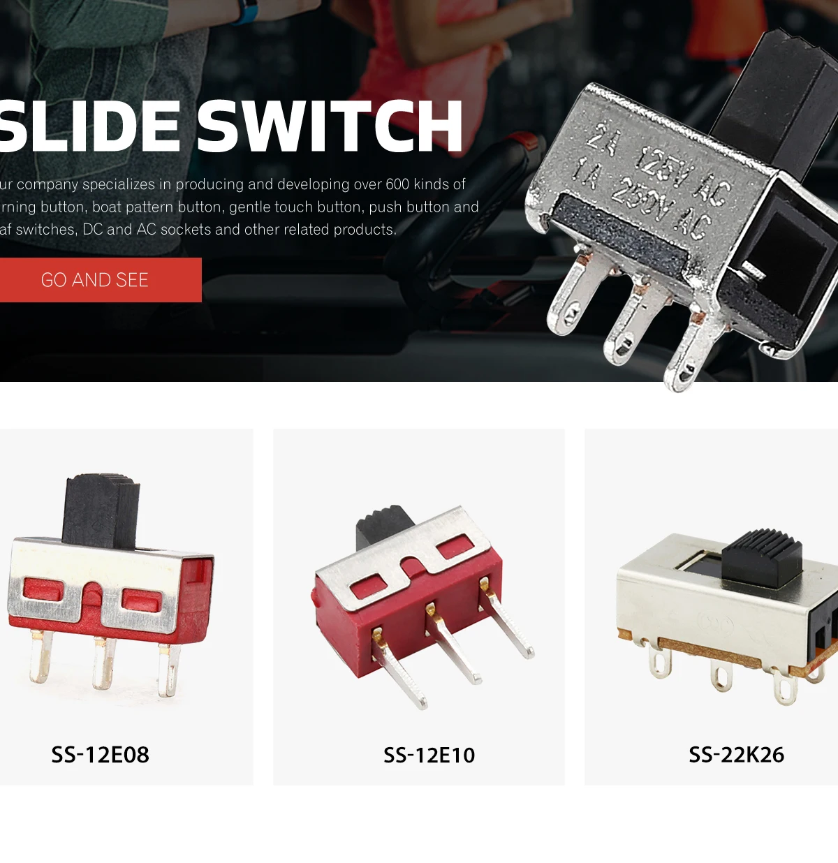 Zhejiang Jialong Electron Co., Ltd. - Rocker Switch, Micro Switch