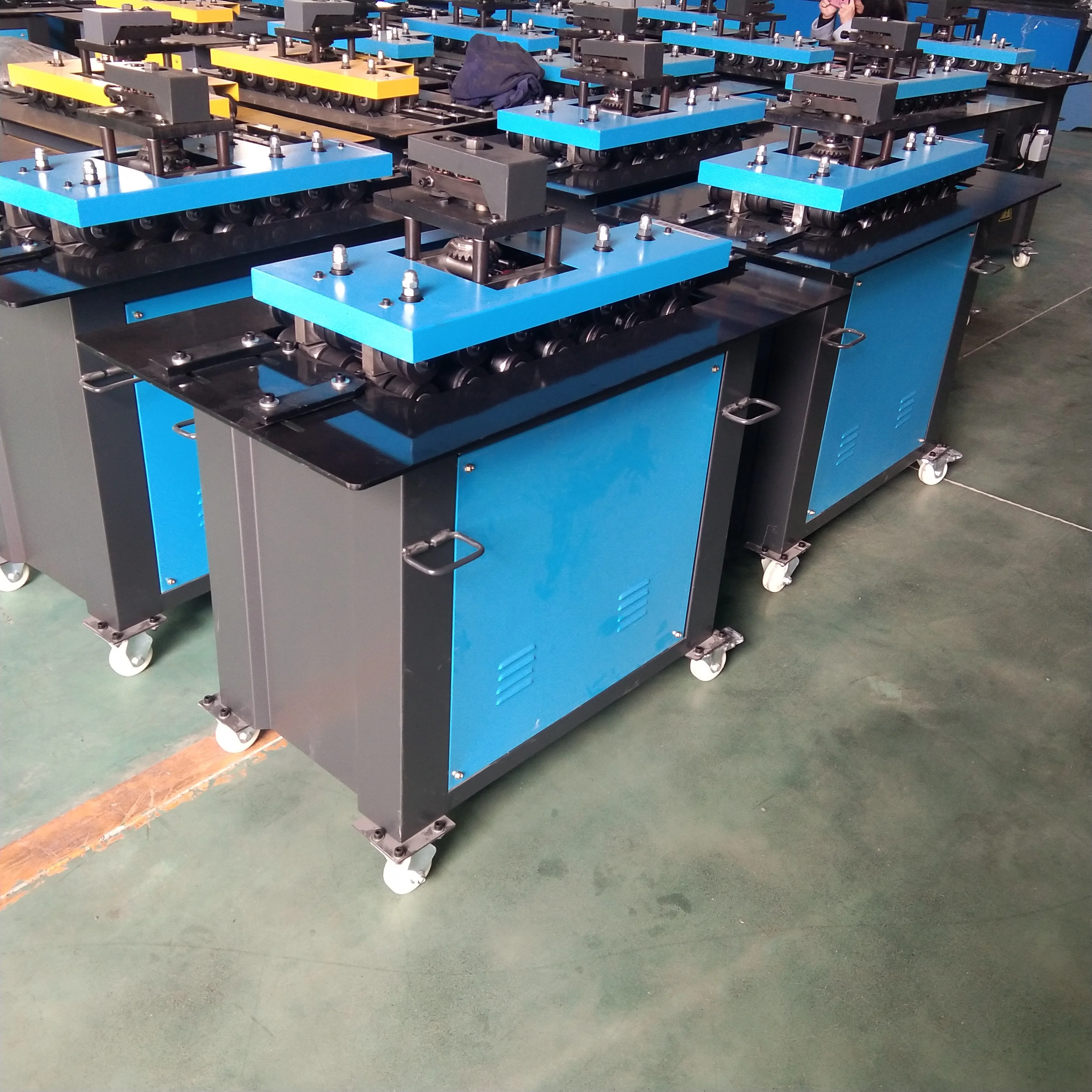 HVAC Duct Pittsburgh Lock Former Forming Machine SA-12HB Sheet Metal ...