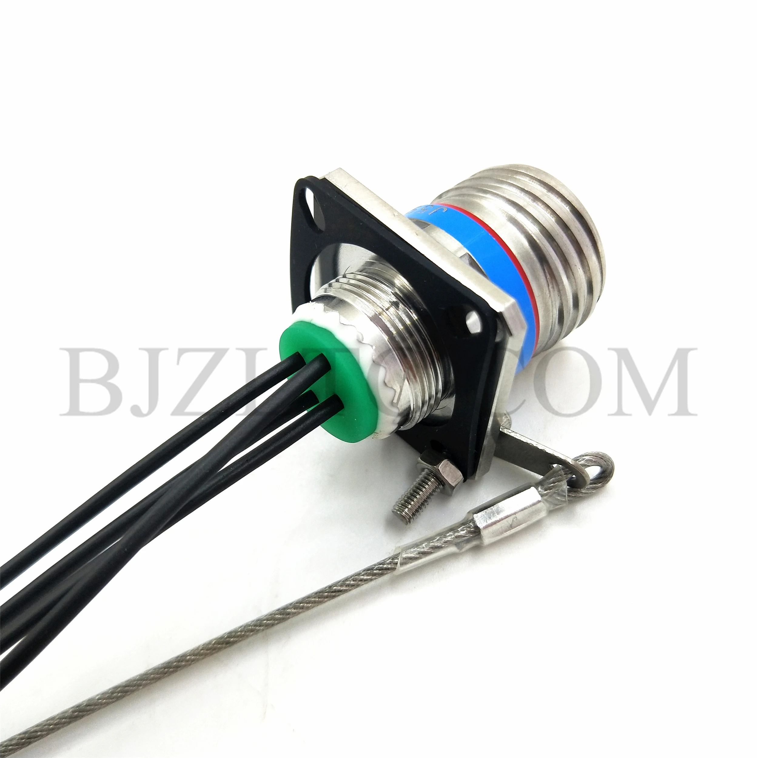 D38999 4 Cores Socket With One End Of 2 Lc And 2 Fc Fiber Contacts ...