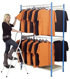 2024 Pallet Racking Garment Hanging Storage Rack System